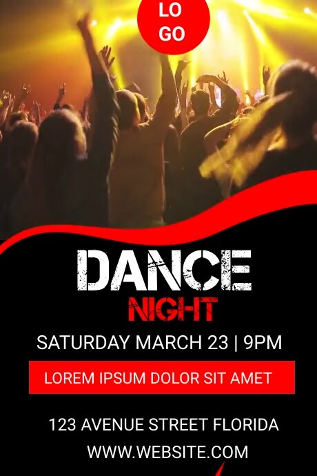 Dance night Template | PosterMyWall