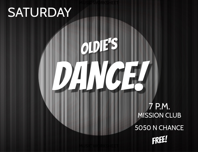 DANCE NIGHT Template | PosterMyWall