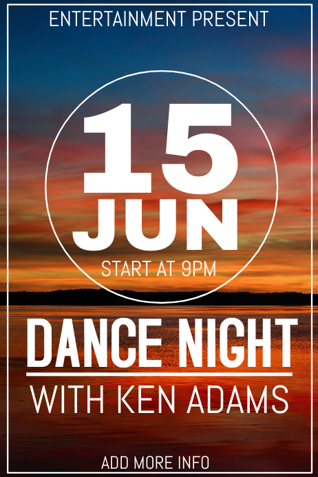 Copy of Dance night flyer template | PosterMyWall