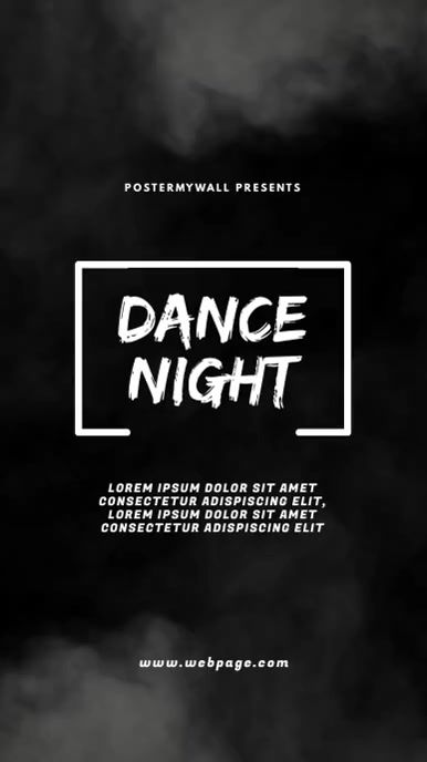 Dance Night Party Template | PosterMyWall