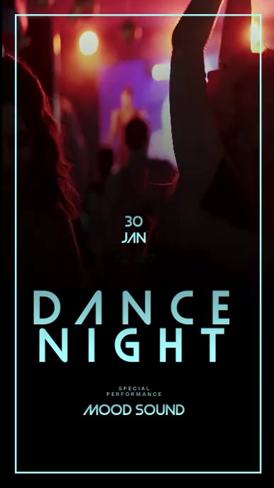 Dance Night Party Template | PosterMyWall