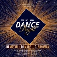 Dance Night Party Flyer Template | PosterMyWall