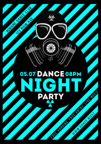 DANCE NIGHT BANNER Template | PosterMyWall