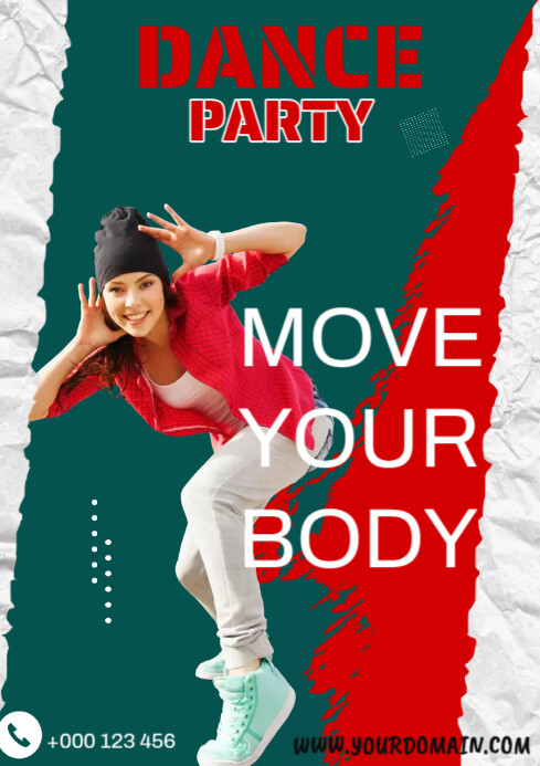 Dance Party Ads Template | PosterMyWall