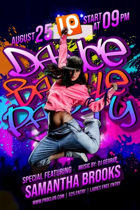 Dance Party Template | PosterMyWall
