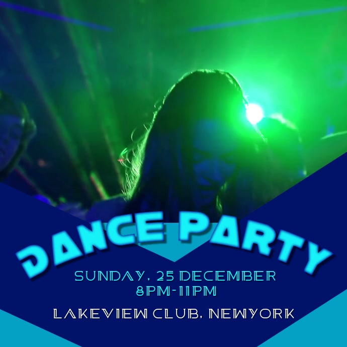 Dance Party Template | PosterMyWall