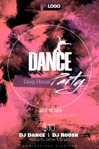 DANCE EVENT POSTER WITH BOY Template | PosterMyWall