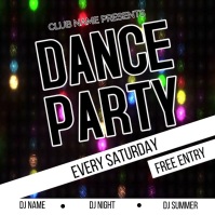 Burlesque Night Party Instagram Banner Template | PosterMyWall