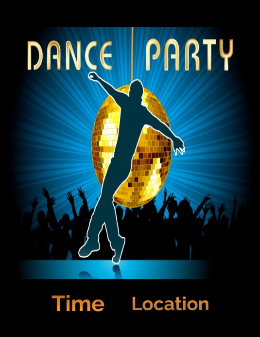 Copy of Dance party flayer | PosterMyWall