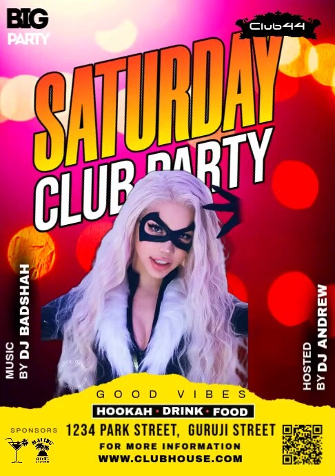 dance party flyer Template | PosterMyWall