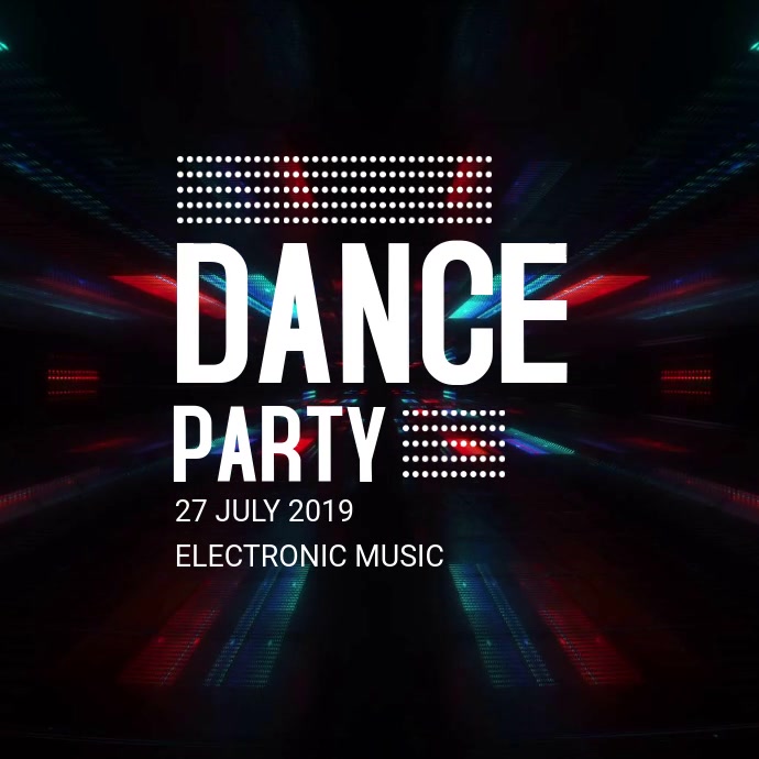 Dance Party Flyer Template | PosterMyWall