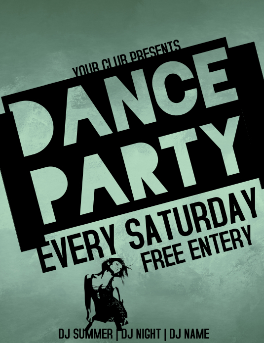 Dance Party Template | PosterMyWall