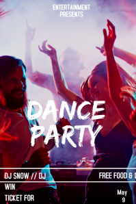 Dance Competition flyer template for Dance competition | PosterMyWall