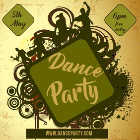 Red Country Line Dance Classes Instagram Vide Template | PosterMyWall