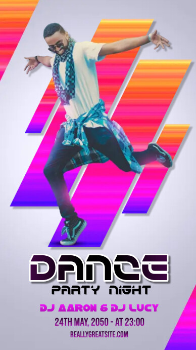 Dance Party Night Template | PosterMyWall