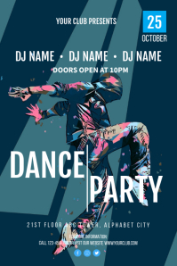 Dance Party Template | PosterMyWall