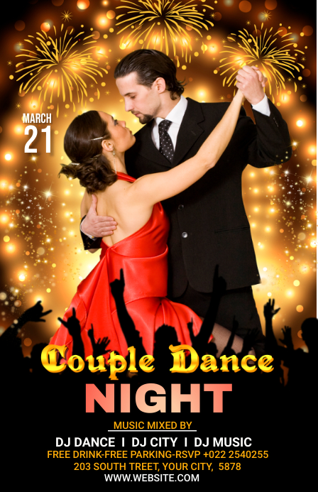Dance Party Template | PosterMyWall
