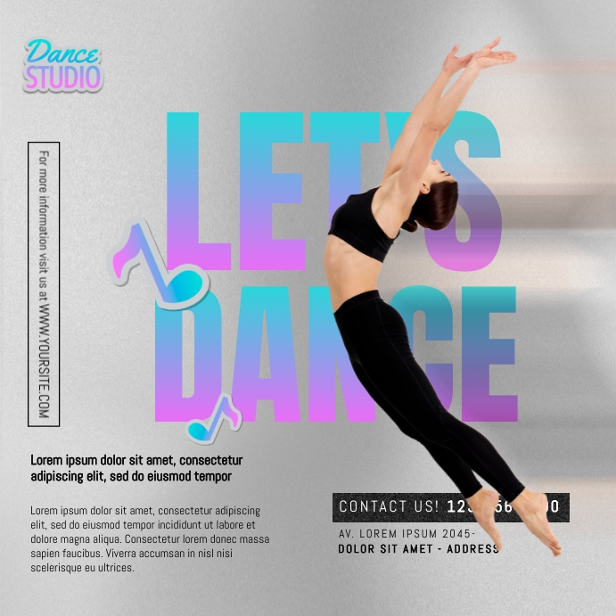 Copy of Dance Studio | PosterMyWall