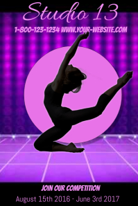 Dance Studio Flyer Template | PosterMyWall
