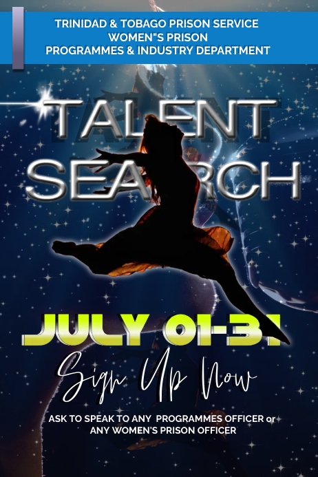 Dance Talent Search Template | PosterMyWall