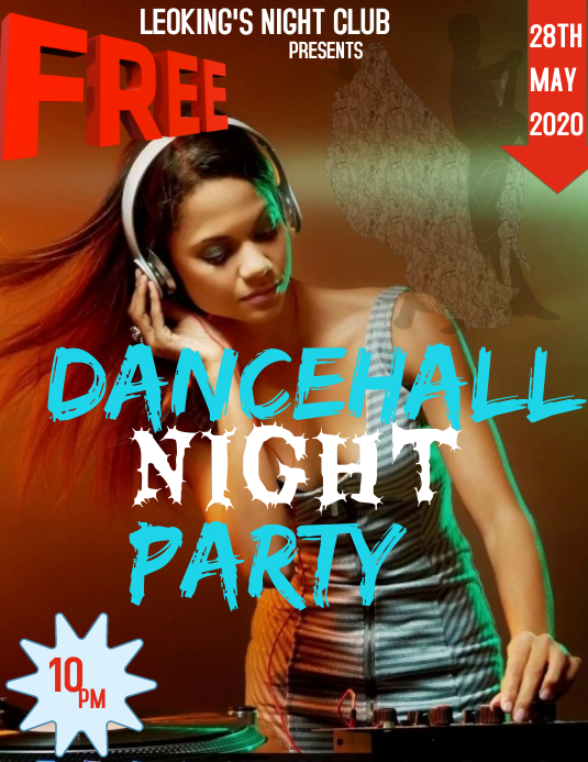 Copy of DANCEHALL | PosterMyWall