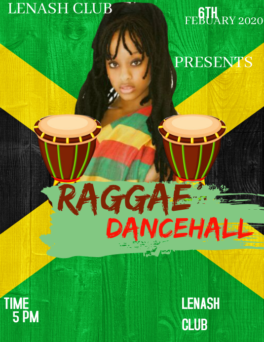 DANCEHALL Template | PosterMyWall