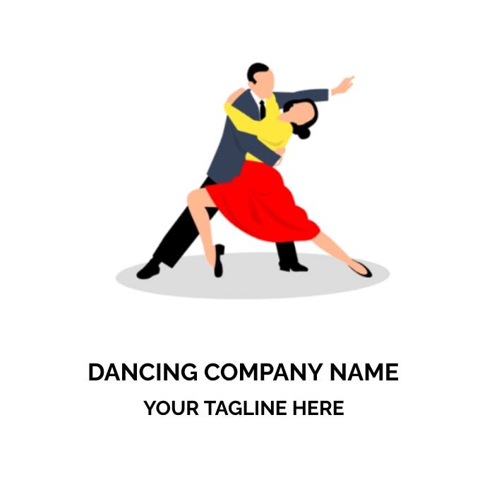DANCING COMPANY LOGO Template | PosterMyWall