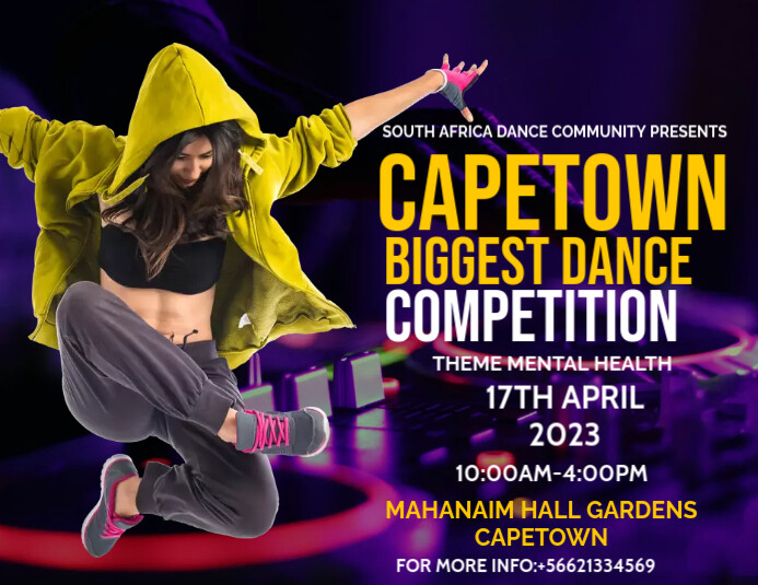 dancing competition flyer template (1) | PosterMyWall