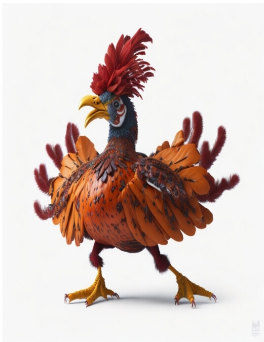 Dancing turkey Template | PosterMyWall