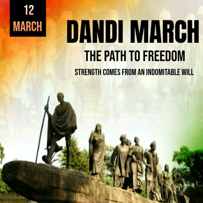 Dandi march day Template | PosterMyWall