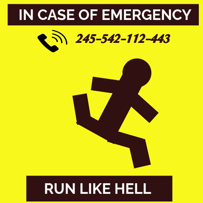 Copy of Danger | PosterMyWall