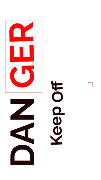 Danger Template | PosterMyWall