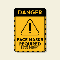 Danger Sign Template | PosterMyWall