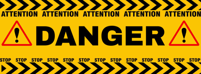 DANGER SIGN Template | PosterMyWall