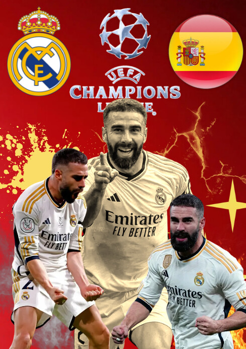 Dani Carvajal Template | PosterMyWall