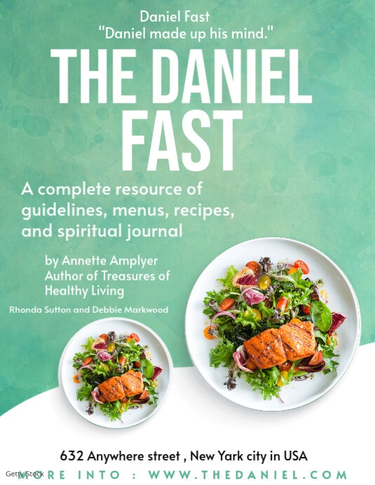 Copy of daniel fast flyer | PosterMyWall