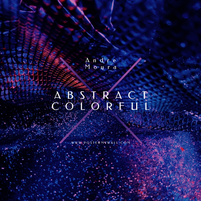 Copy of Dark Abstract Face Color CD Cover Music | PosterMyWall
