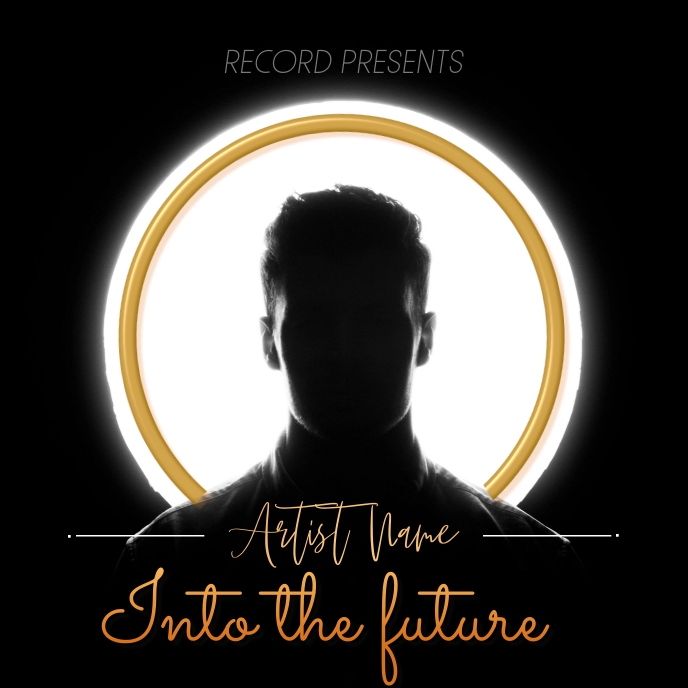 Dark album cover Template | PosterMyWall