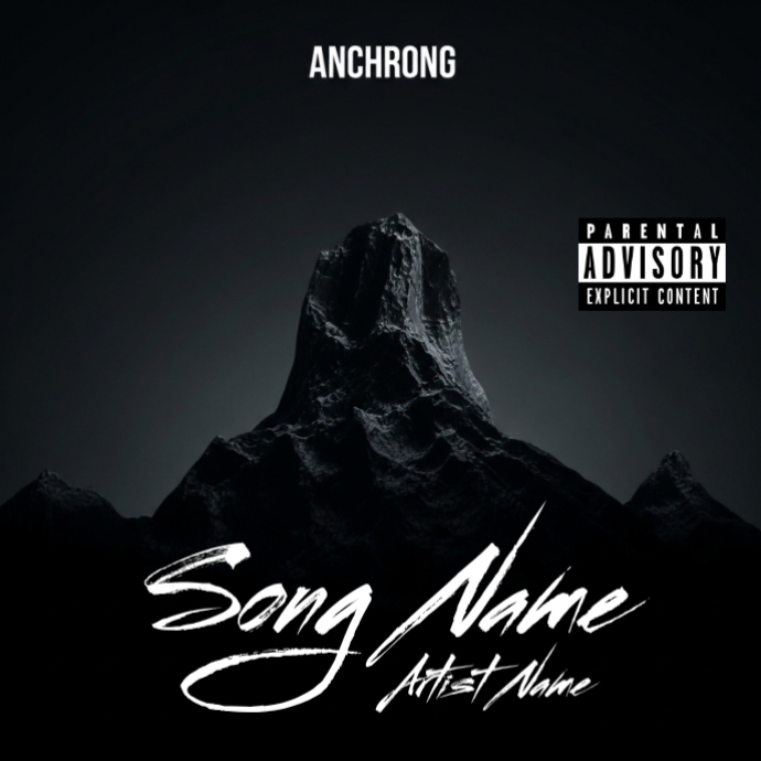 Dark Album Cover Template | PosterMyWall