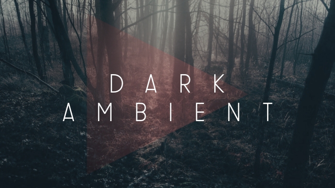 Dark Ambient Youtube Thumbnail Template | PosterMyWall