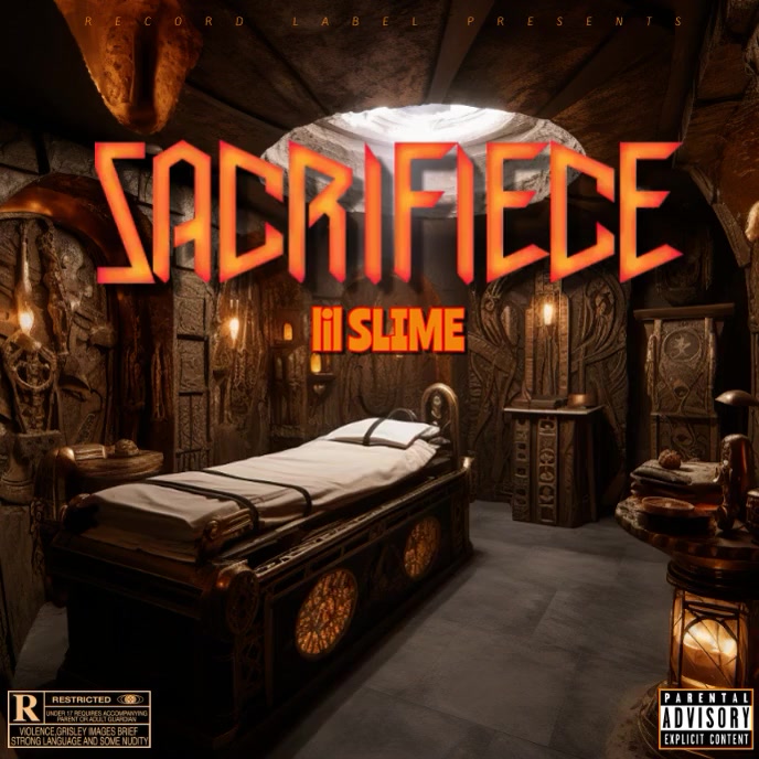 DARK FIRE ALBUM MIXTAPE SONG COVER TEMPLATE | PosterMyWall