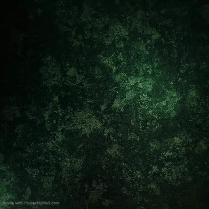 Copy of Dark green glowing background design | PosterMyWall