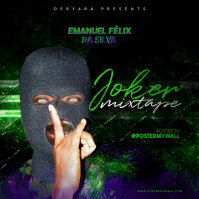 Music Album Cover / Dark Style Template | PosterMyWall