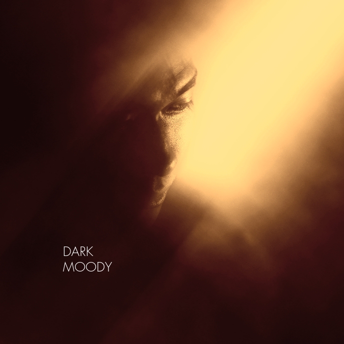 Dark Mood CD Cover Art Template | PosterMyWall