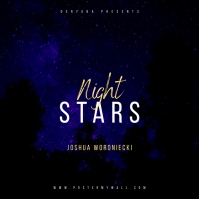 Album Cover Template "DARK NIGHT" Music Cover | PosterMyWall