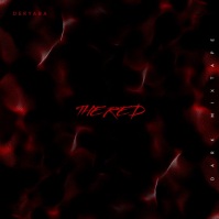 Dark Red Abstract Video Mixtape Album Cover Template | PosterMyWall