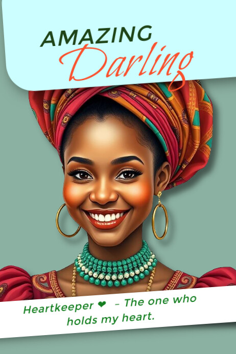 Darling Template | PosterMyWall