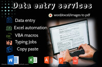 Data Entry Template | PosterMyWall