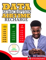 data subscription flyer Template | PosterMyWall