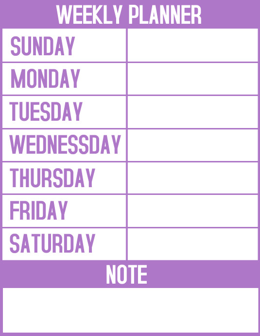 dates planner Template | PosterMyWall